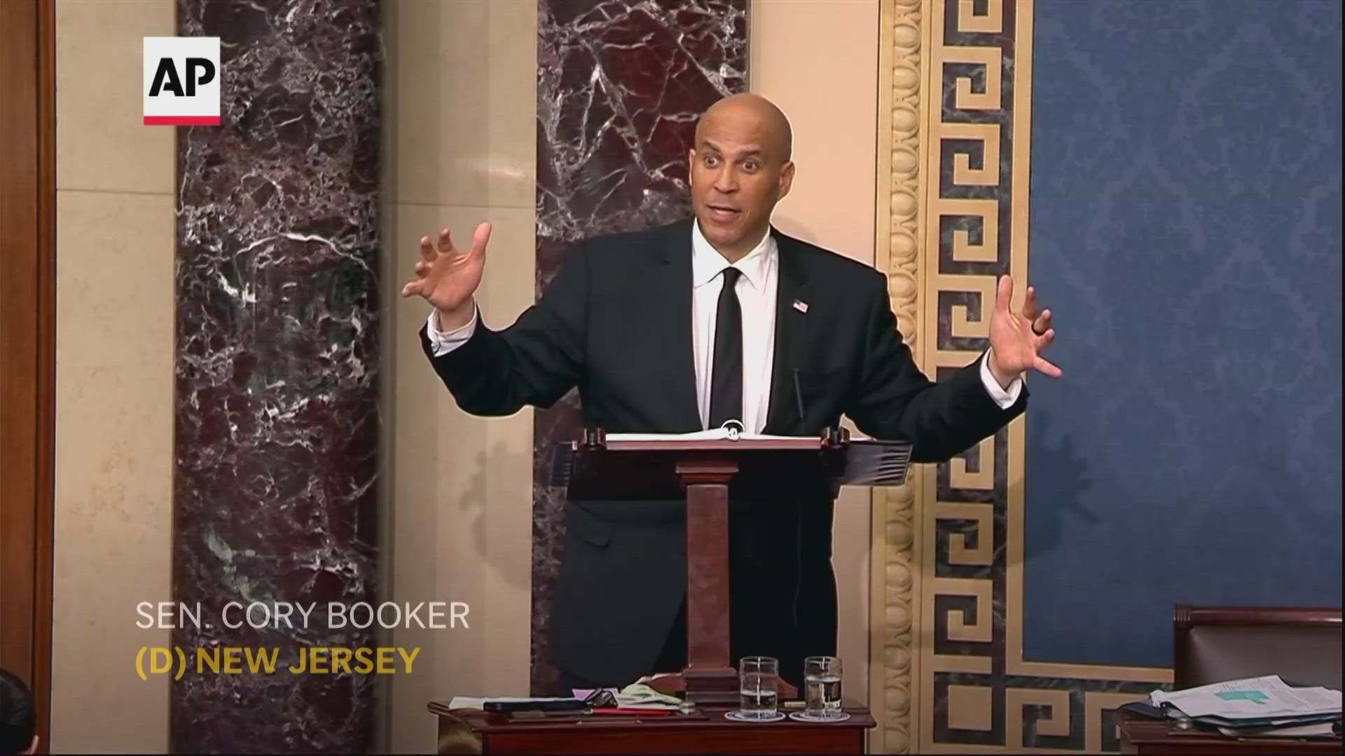 How long has Cory Booker been speaking? Senator breaks Thurmond's record | khou.com