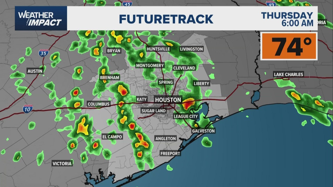 Weather Impact update: Overnight storms could linger into the morning ...