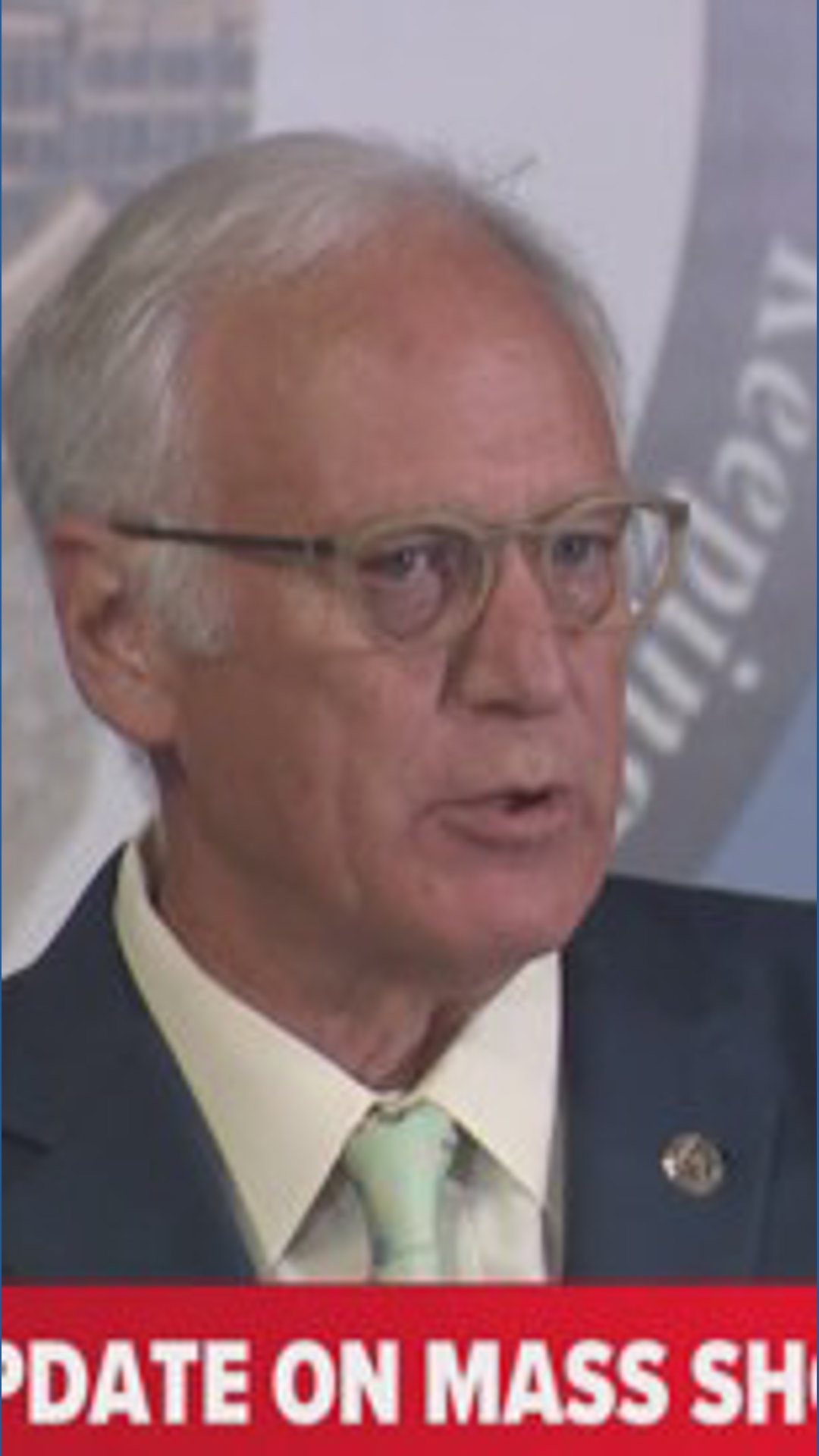 Austin Mayor Kirk Watson speaks of the response by Austin residents and ...