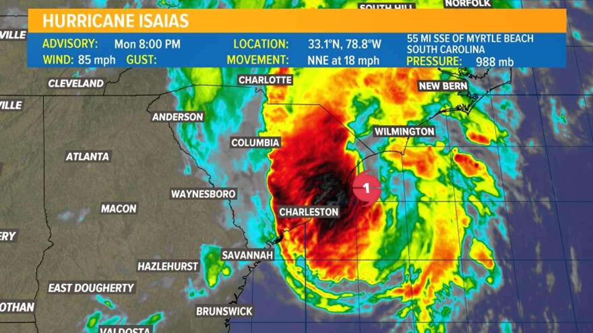 Hurricane Isaias 2020: Track, spaghetti models and satellite | khou.com