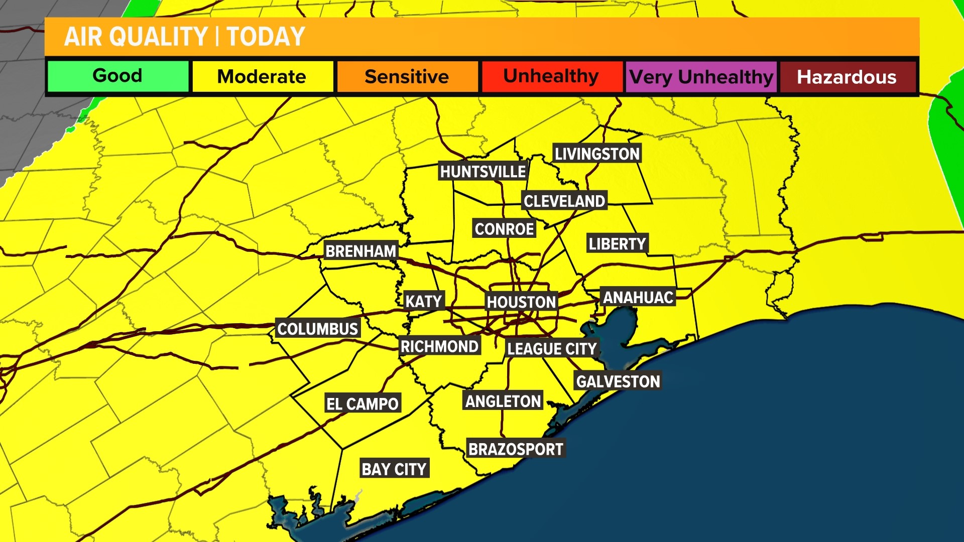 Saharan dust Houston 2023: Plume expected to arrive Friday | khou.com