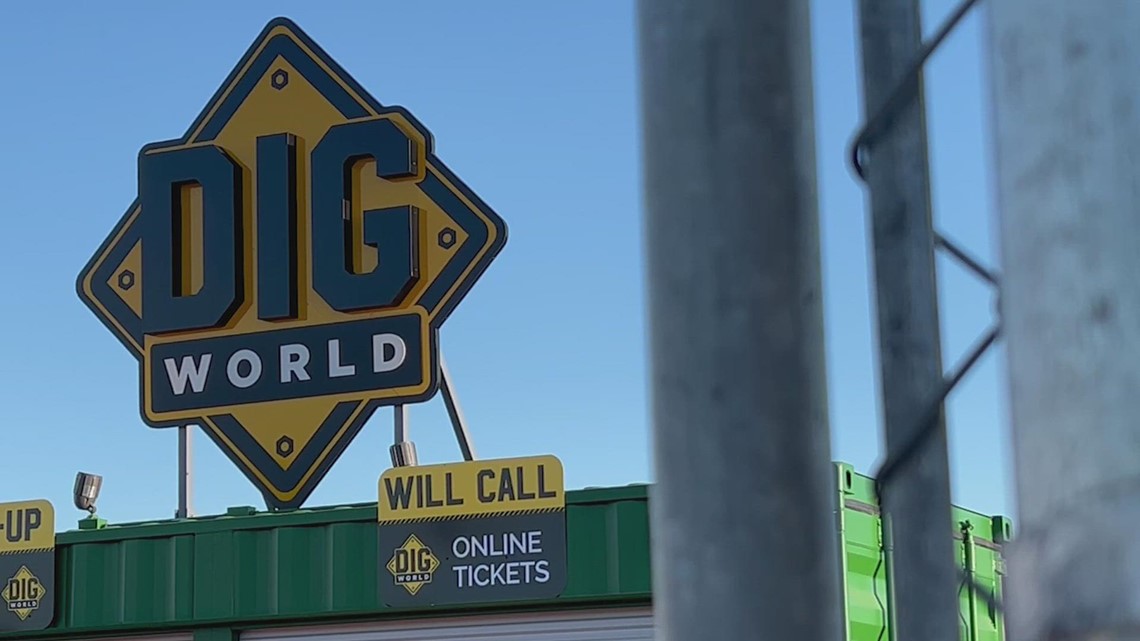 Dig World construction-themed park opens this week in Katy | khou.com