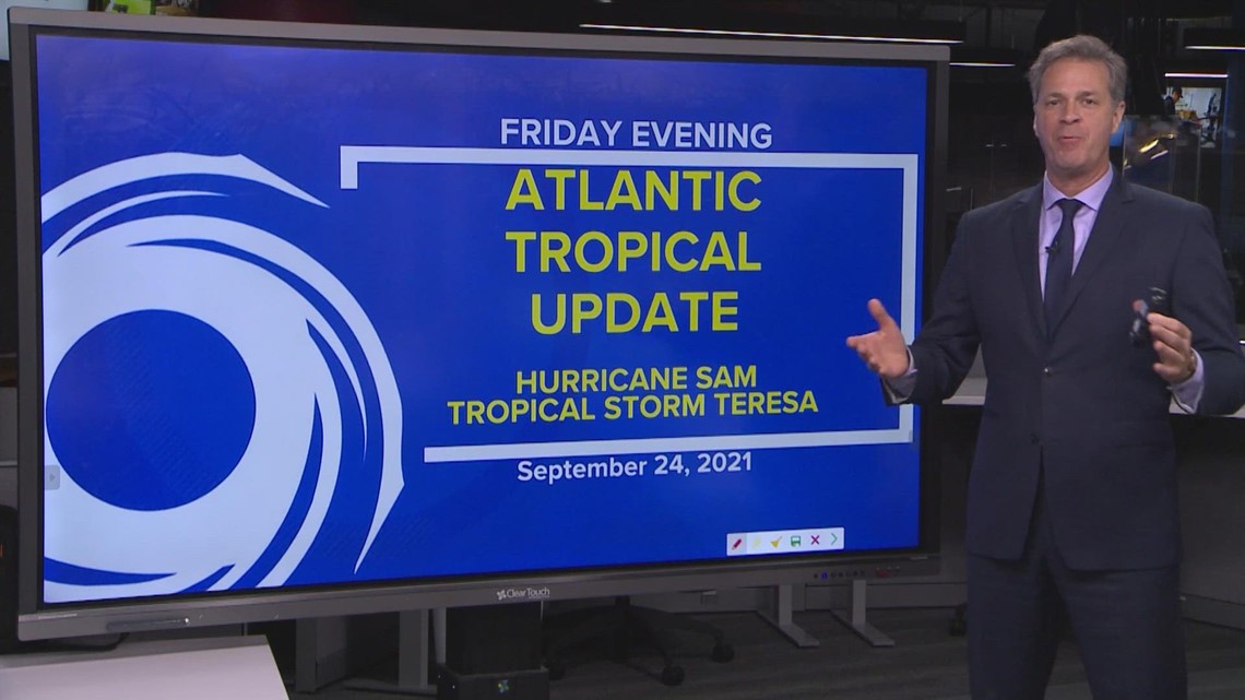 Tropics update: Tracking Hurricane Sam, Tropical Storm Teresa | khou.com
