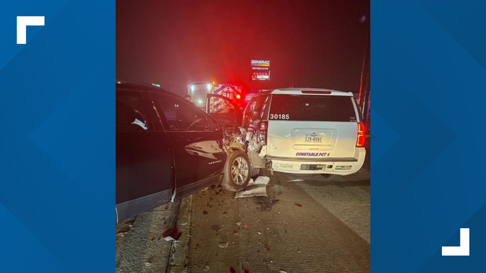 Deputy Hit By Suspected Drunken Driver Harris County Tx