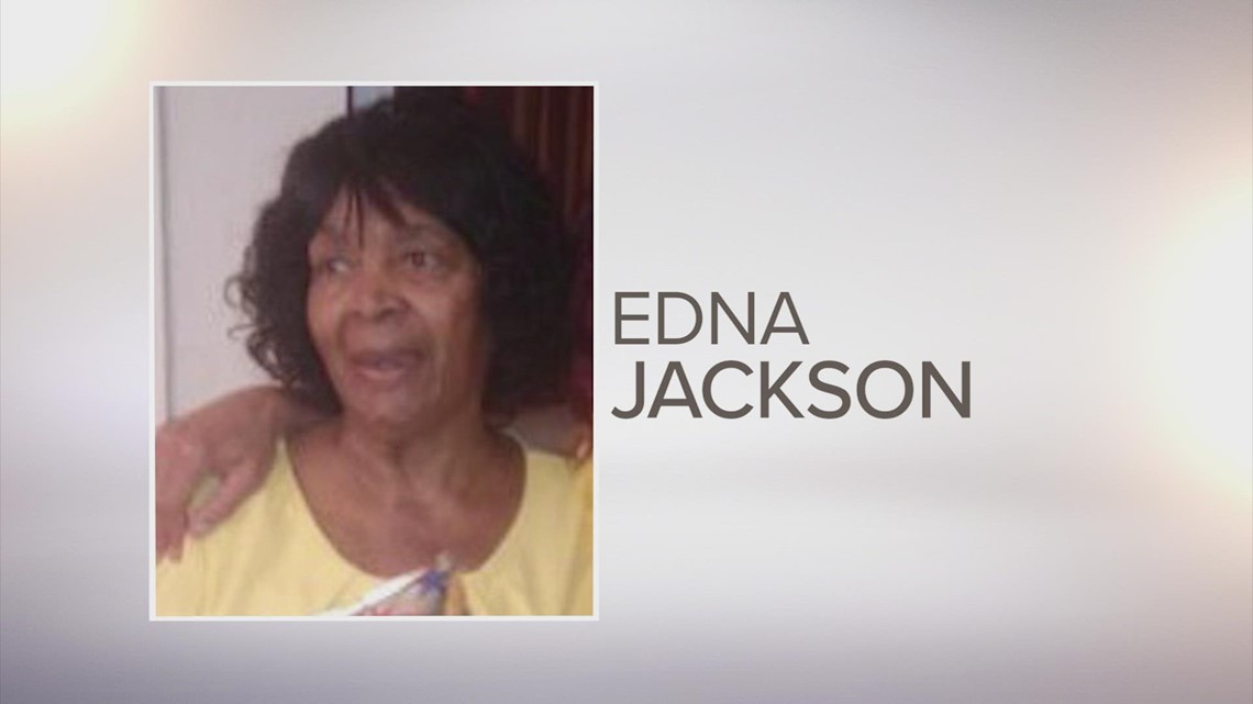 Update: Missing woman Edna Jackson found dead in vehicle | khou.com