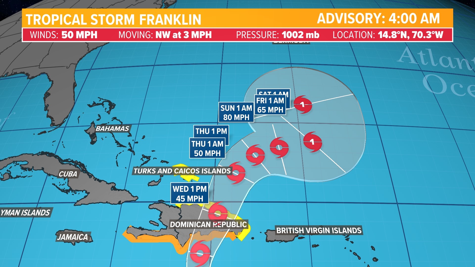 Tropical Storm Harold updates: Path, radar & warnings | khou.com
