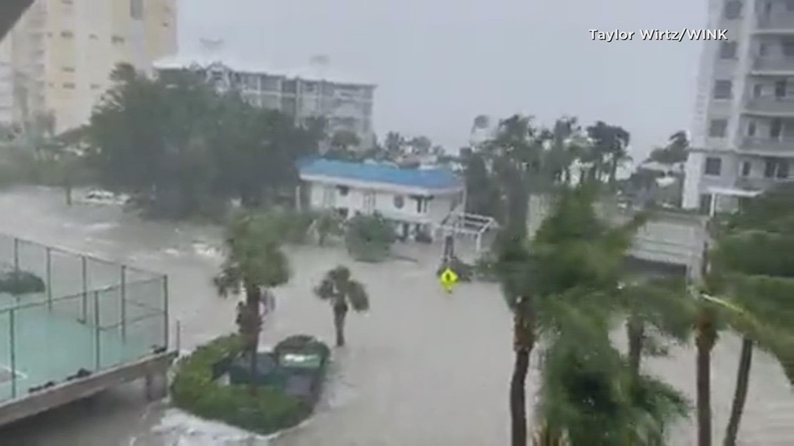 Hurricane Ian video: Vanderbilt Beach flooding | khou.com