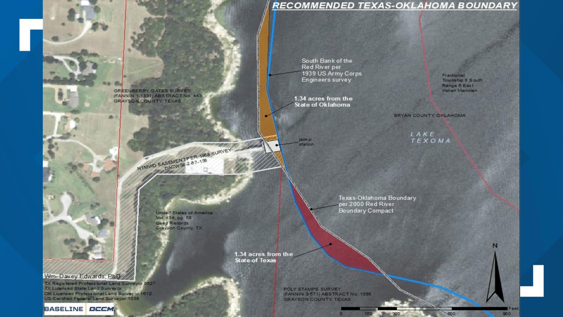 Texas-Oklahoma border redrawn thanks for zebra mussels | khou.com
