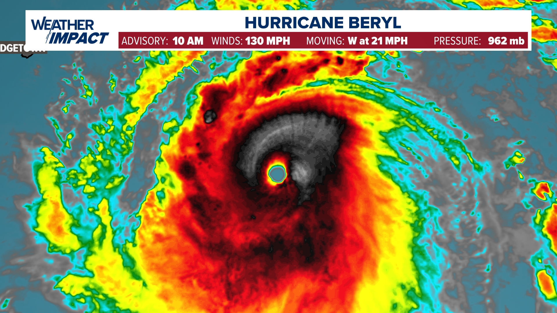 Tracking the Tropics: Hurricane Beryl strengthens into Category 4 storm | khou.com