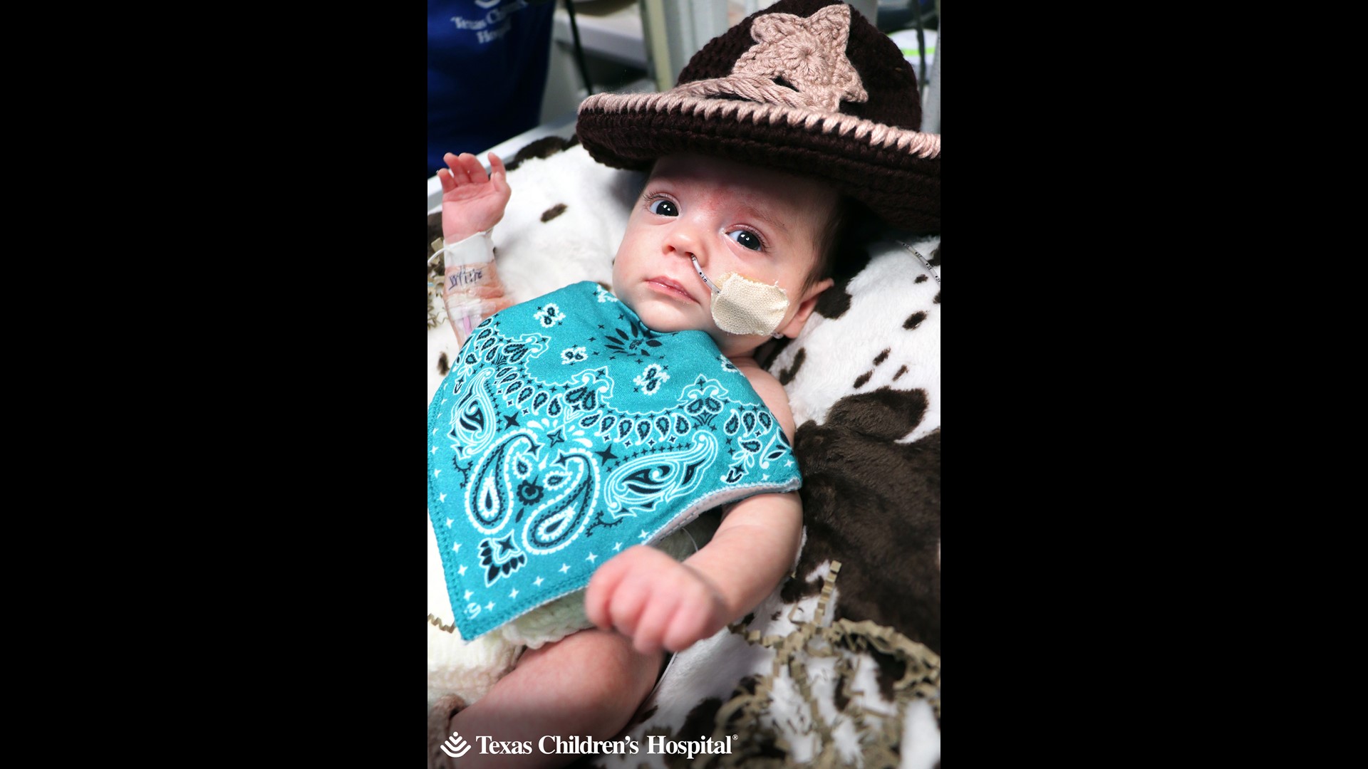 Texas Children's NICU babies celebrate rodeo with photoshoot | khou.com