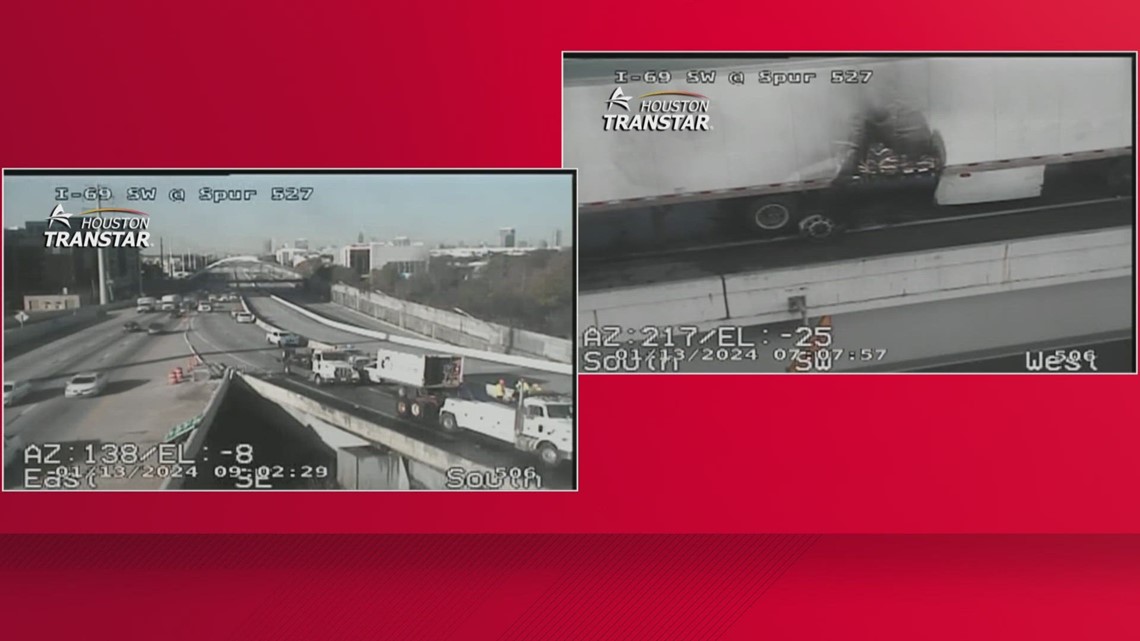 Crash shuts down I-69 ramp to Spur 527 | khou.com