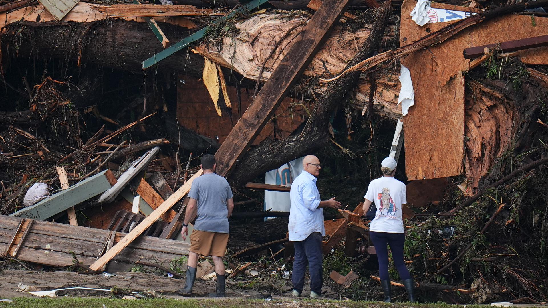 Photos: Debris shows magnitude of flooding in Central Texas | khou.com