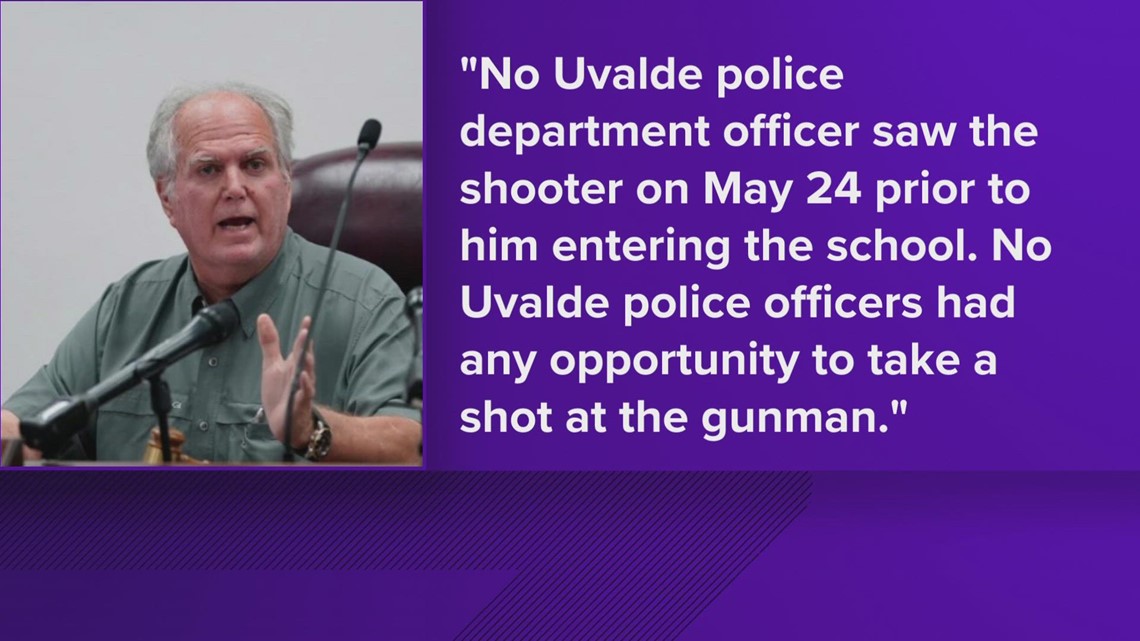 Uvalde Mayor Responds To Report That Officer Had Opportunity To Shoot