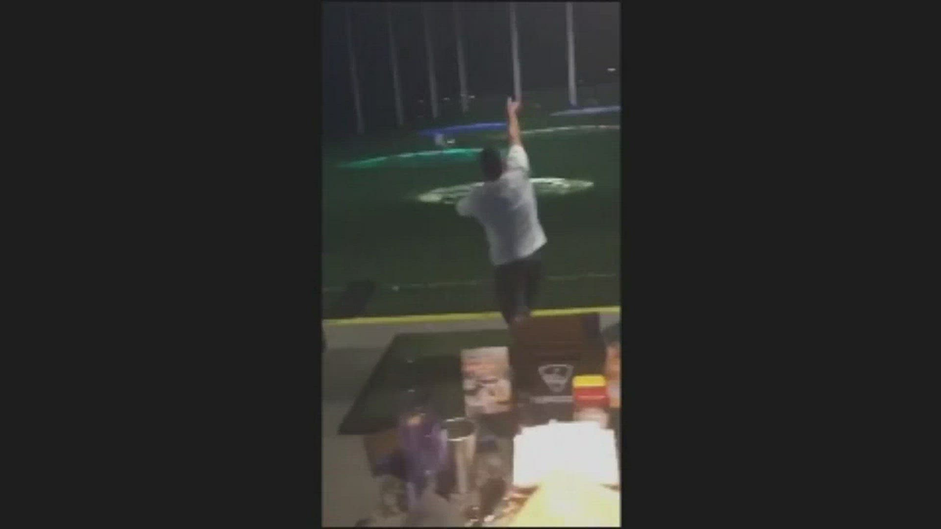Man falls over edge at Topgolf in Fort Worth | khou.com