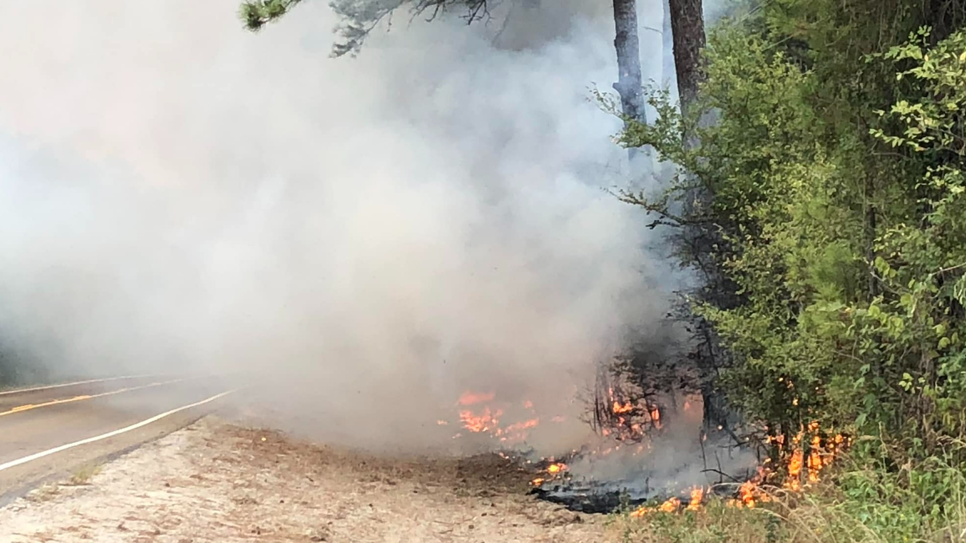 Game Preserve Fire: Evacuations lifted near Huntsville wildfire | khou.com