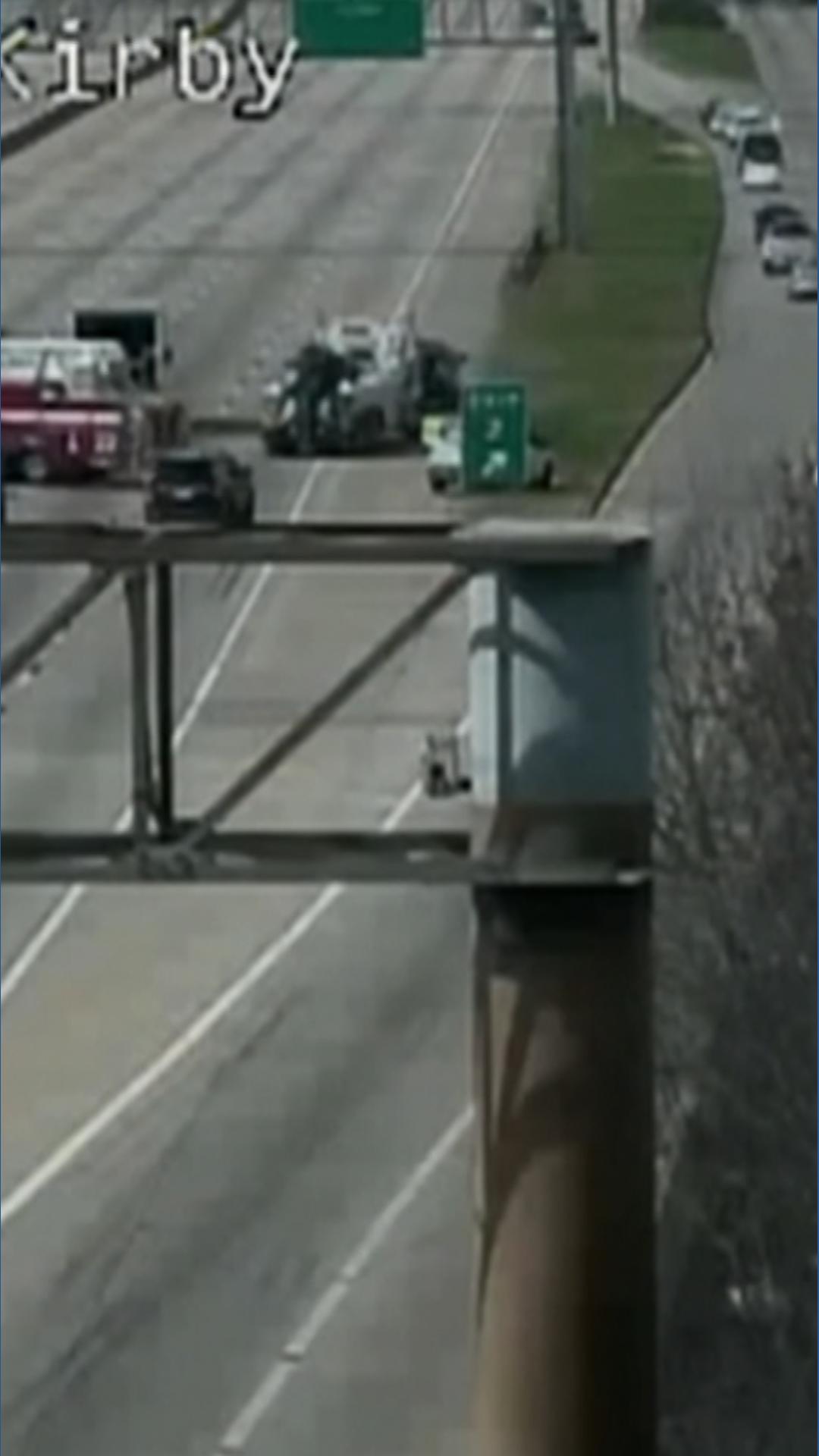 South Loop reopens near NRG Stadium after crash shut down freeway ...