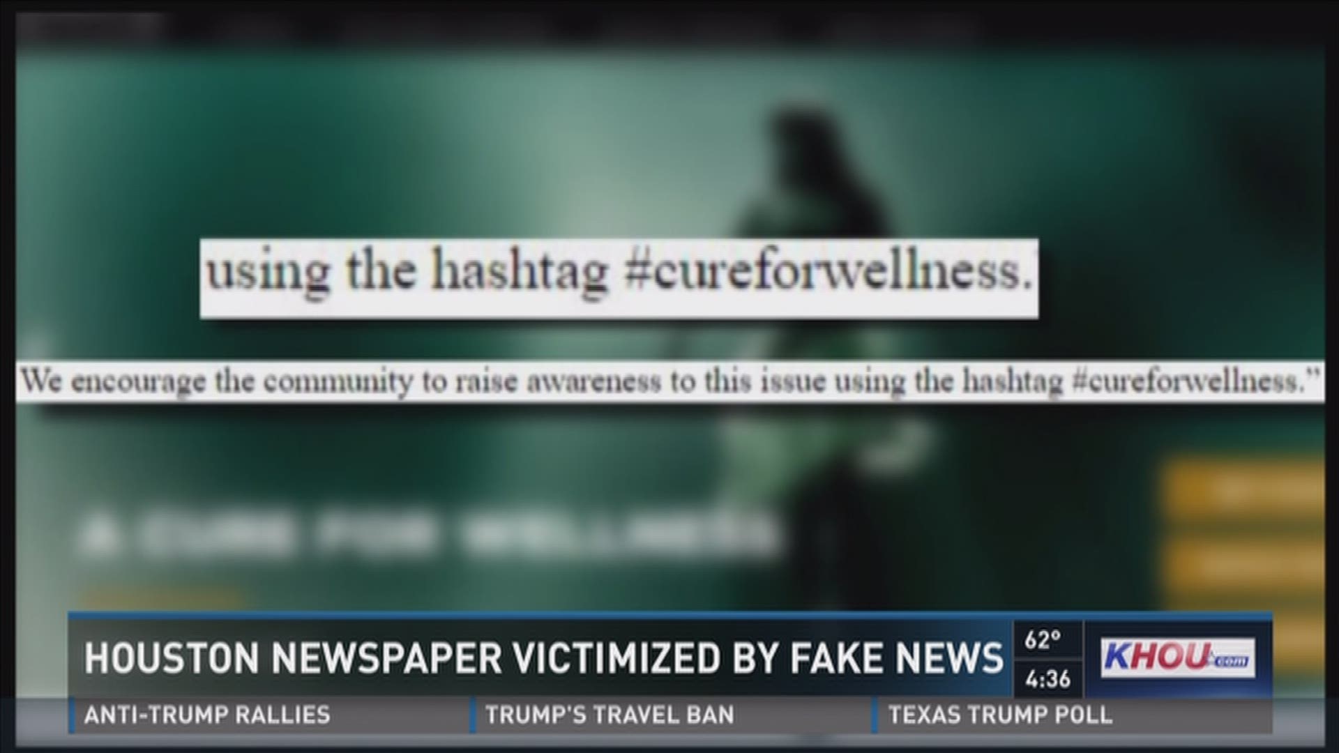 Houston newspaper victimized by fake news site | khou.com