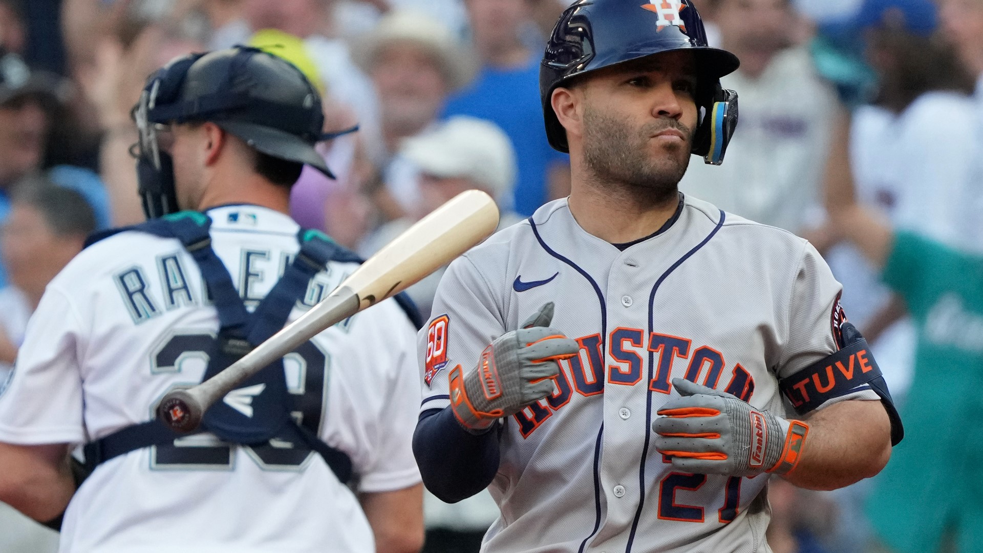 What are Astros Jose Altuve's career postseason statistics? | khou.com