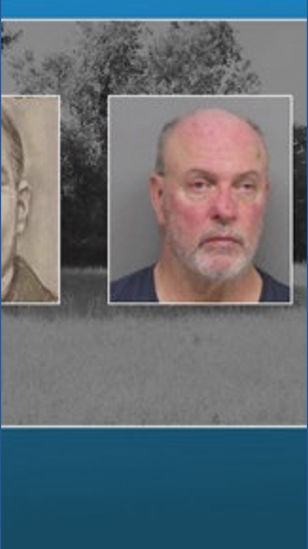Renown Houston forensic sketch artist compares original drawing with ...