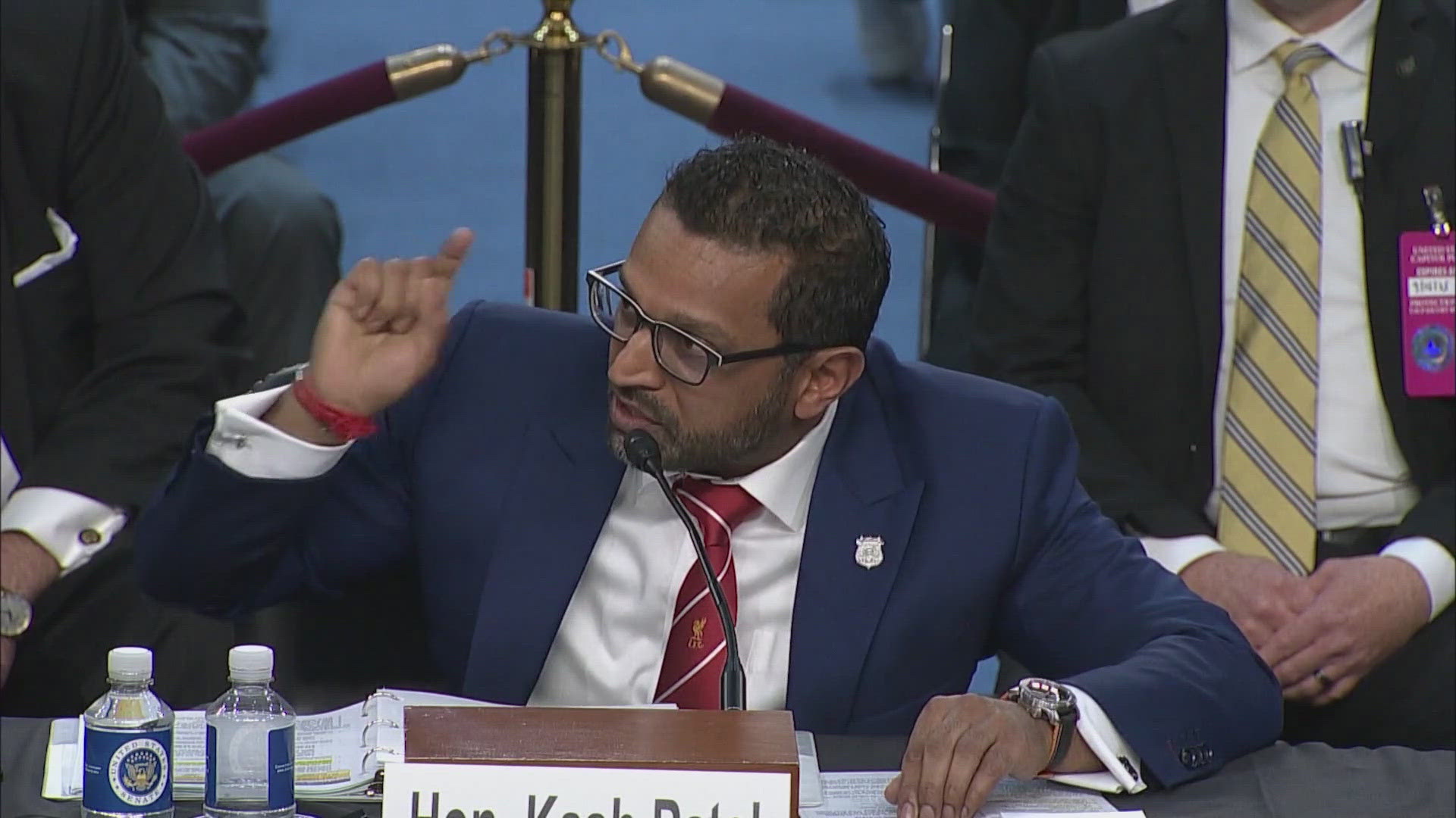FBI director Kash Patel grilled by U.S. senators during hearing | khou.com