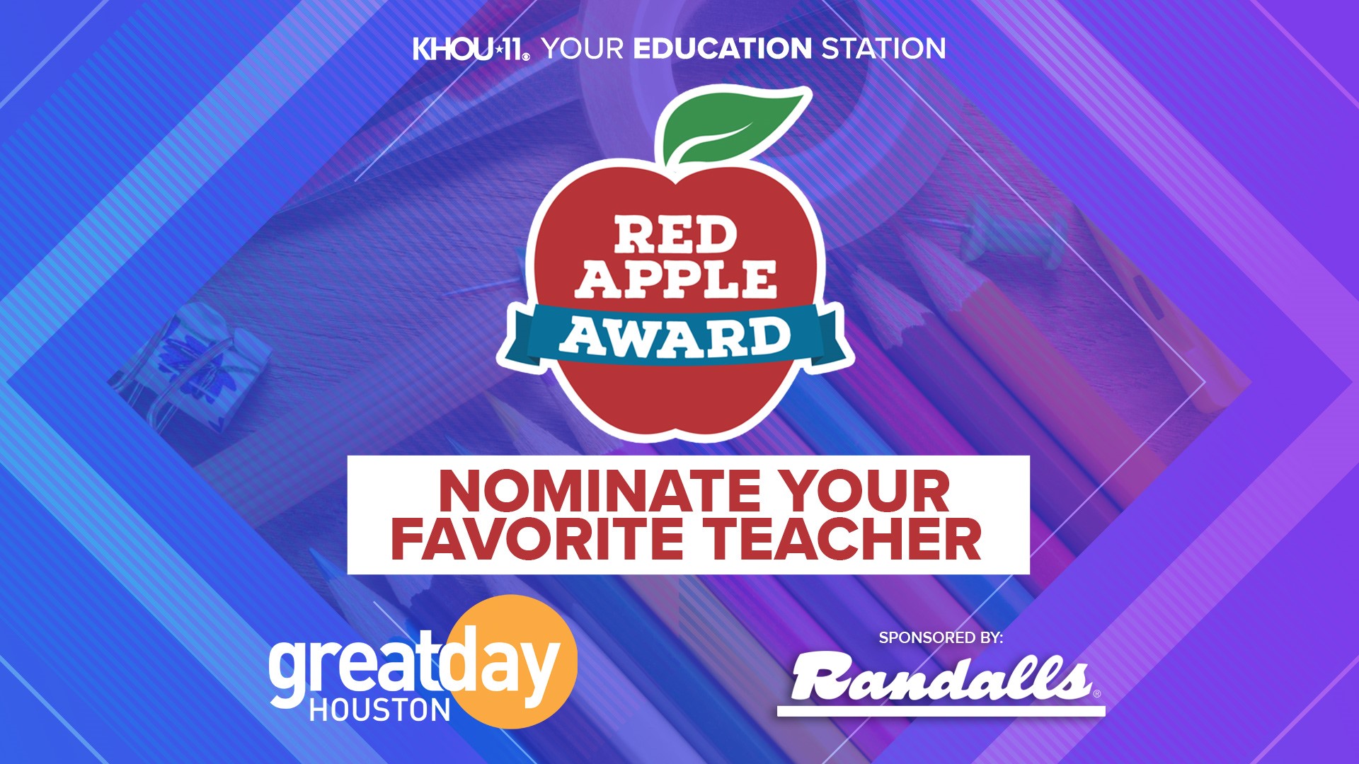 Great Day Houston Red Apple Award Official Rules | khou.com
