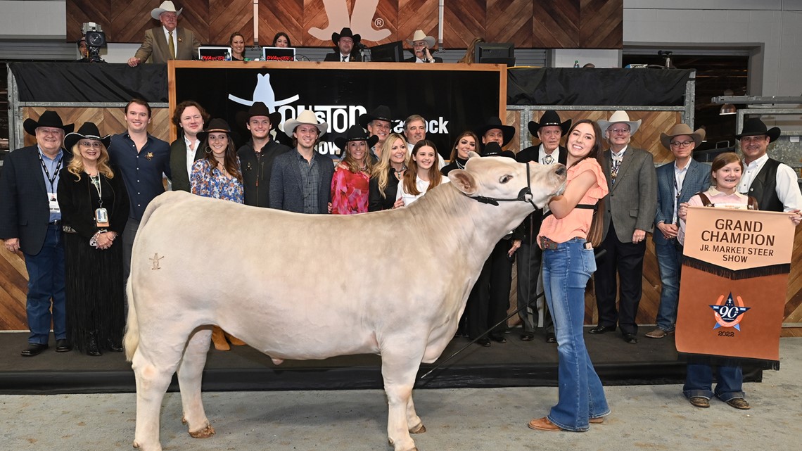 Houston Livestock Show & Rodeo grand champion steer sells for $1M ...