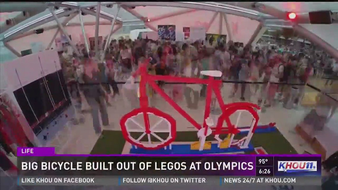 Bicycle built out of only Legos at Rio Olympics | khou.com
