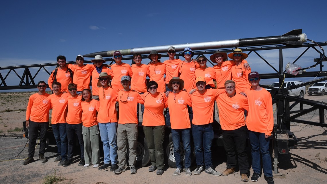 Texas high school students design world record breaking rocket | khou.com