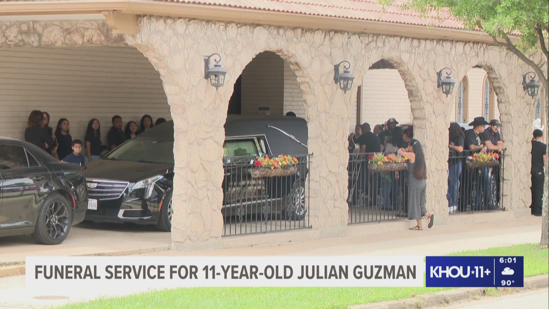 Houston community lays 11-year-old Julian Guzman to rest after deadly ...