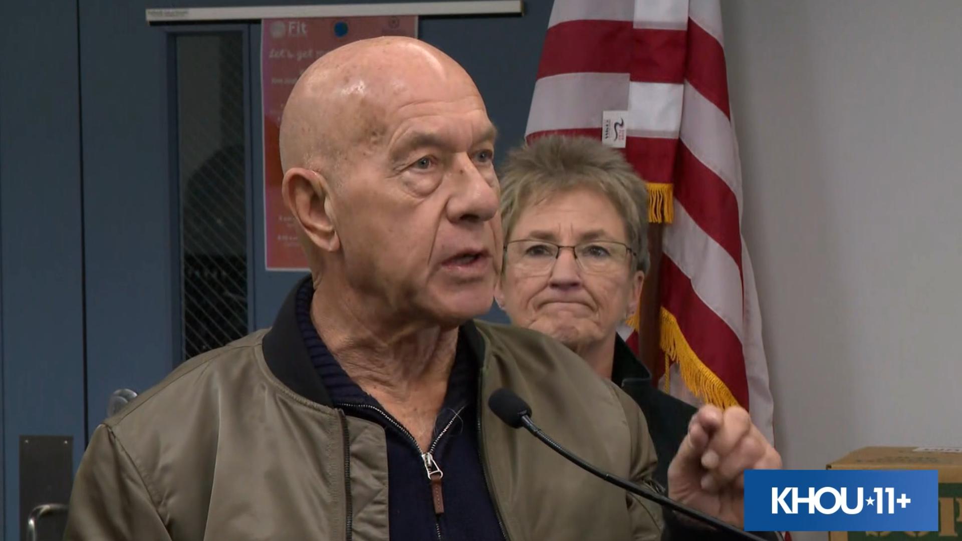Houston Mayor John Whitmire addresses rumors that ICE agents were at ...