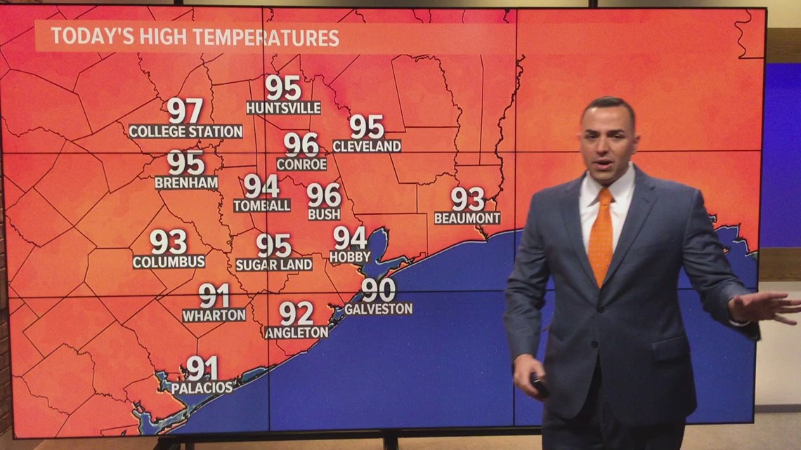 Sunday's 6 a.m. forecast update with Blake Mathews | khou.com