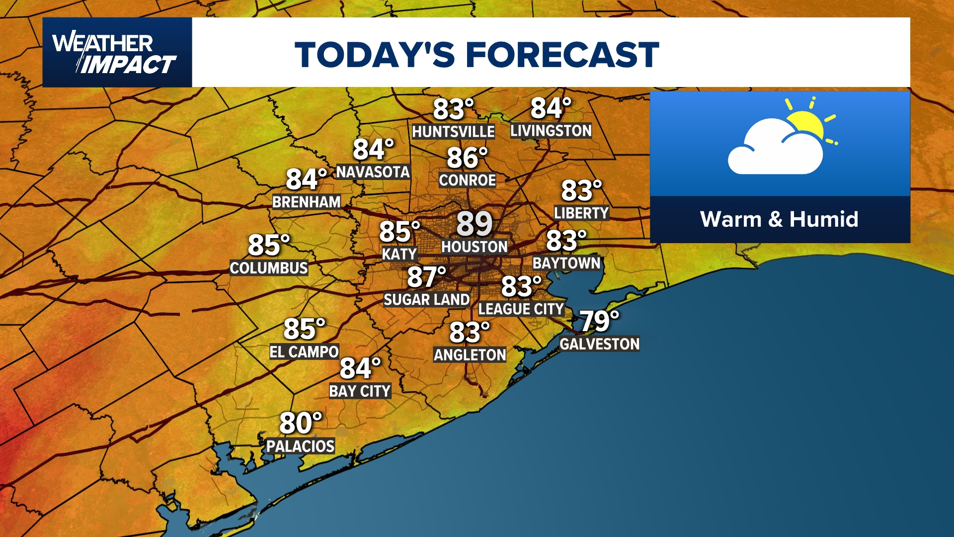 Houston forecast: Weather conditions for Harris County and beyond ...