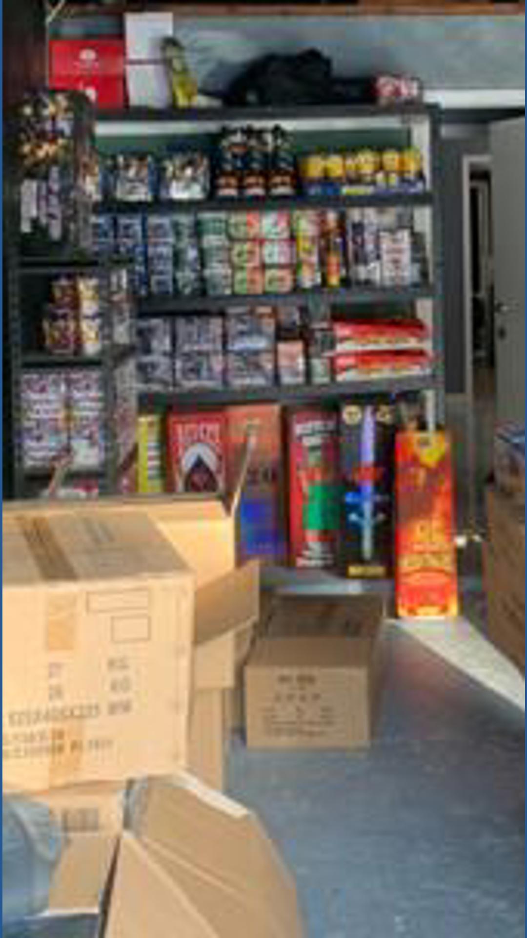 Illegally stored fireworks seized from Harris County home, says fire ...
