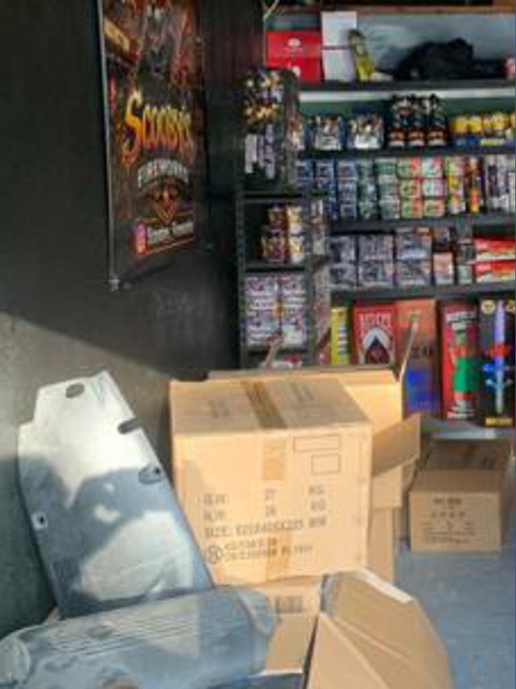 Illegally stored fireworks seized from Harris County home, says fire ...