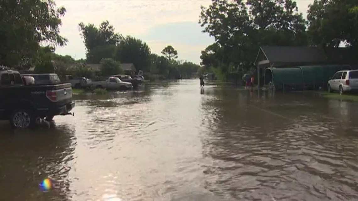 Water receding after early-morning flooding across Houston | khou.com