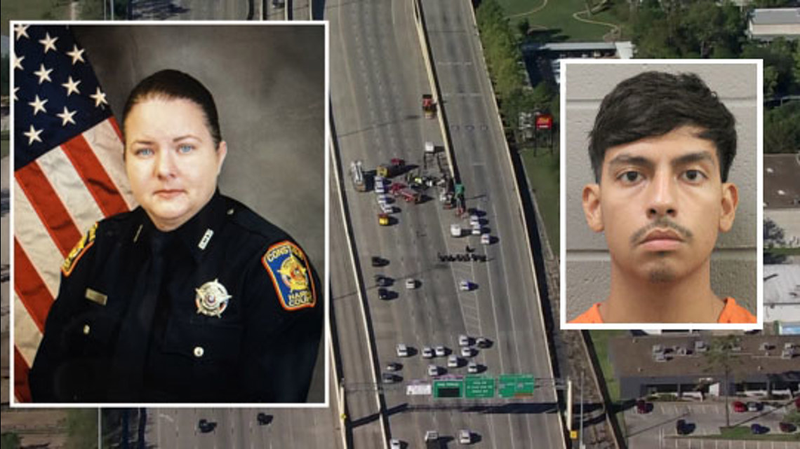 Manslaughter suspect released from hospital, booked into Harris County ...