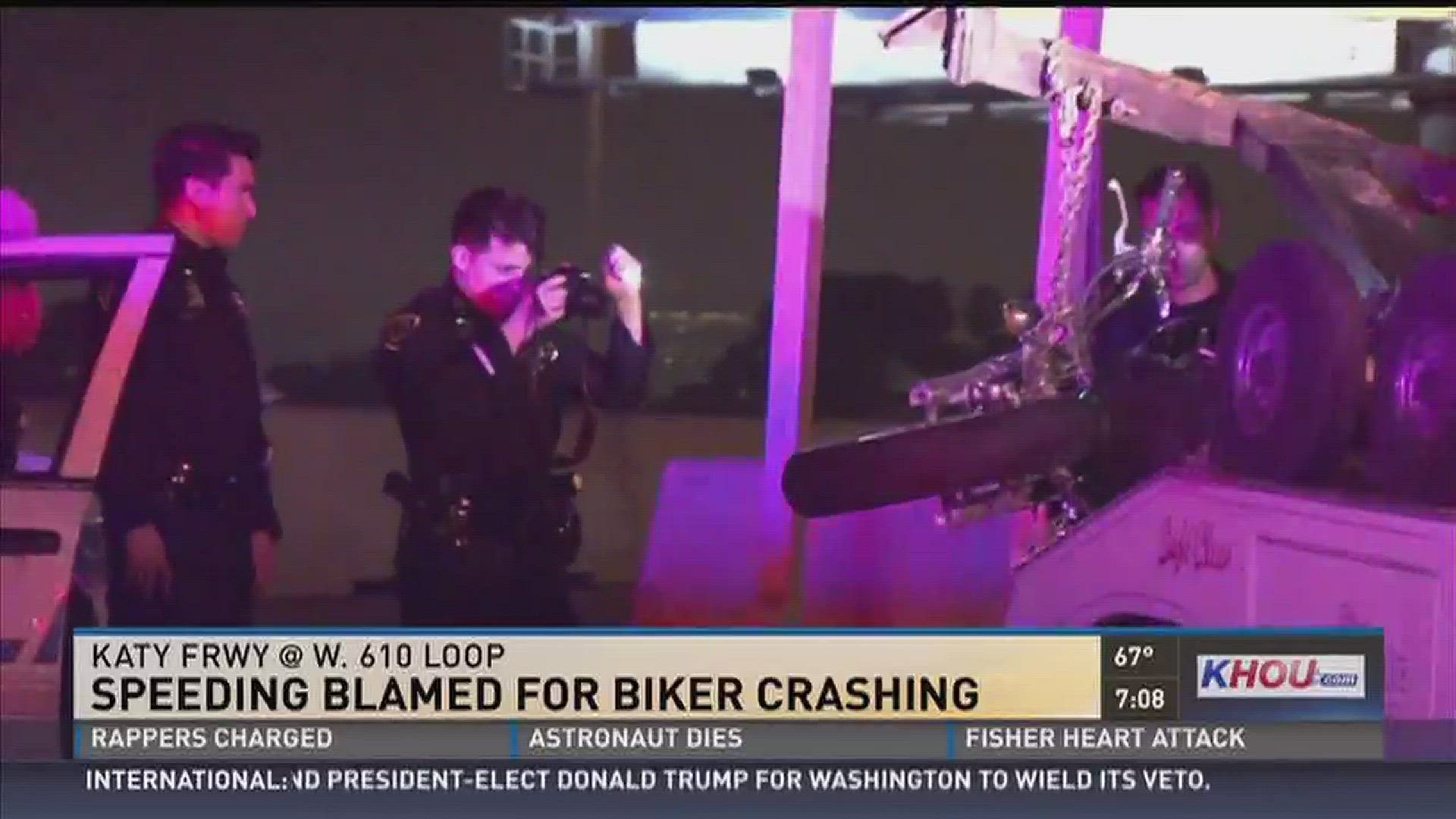 Motorcyclist Dies After Accident On Katy Freeway