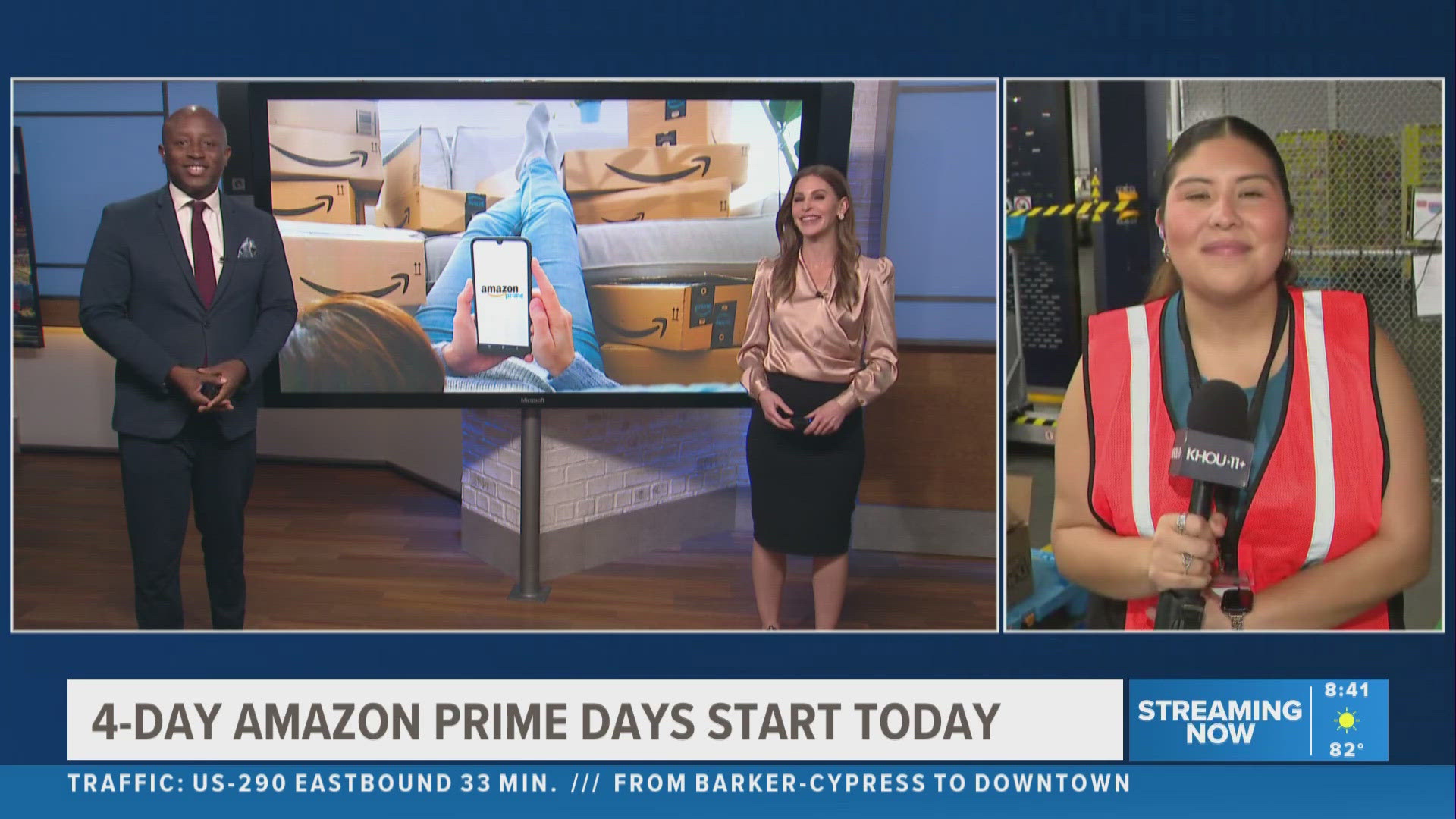 Amazon Prime Day boosts Houston facility operations | khou.com