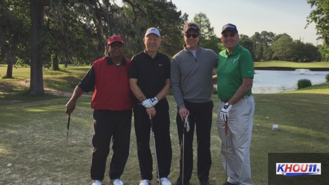 Greg Hurst and Matt Musil enjoy charity golf tournament | khou.com