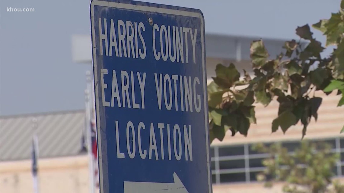 Harris County early voter turnout Day 2 October 14 | khou.com