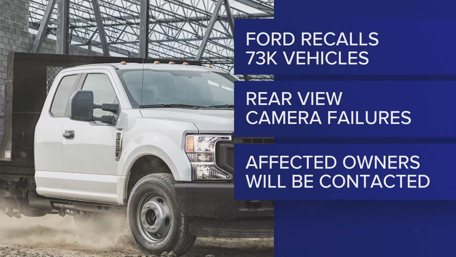 Ford is recalling SUVs, trucks for rear view camera failures | khou.com