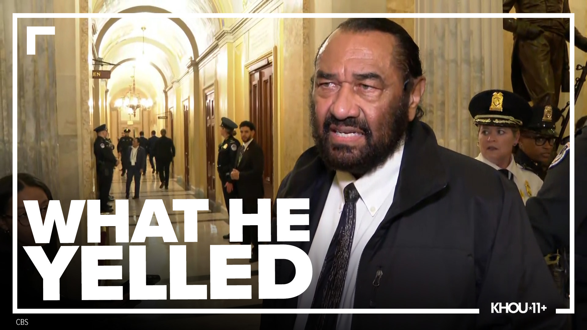 Rep. Al Green removed from Trump's speech to joint session of Congress ...
