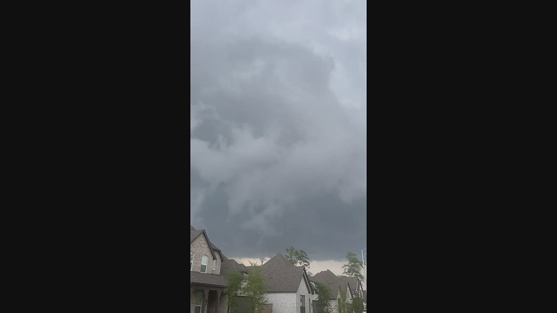 Storm clouds over Conroe | khou.com