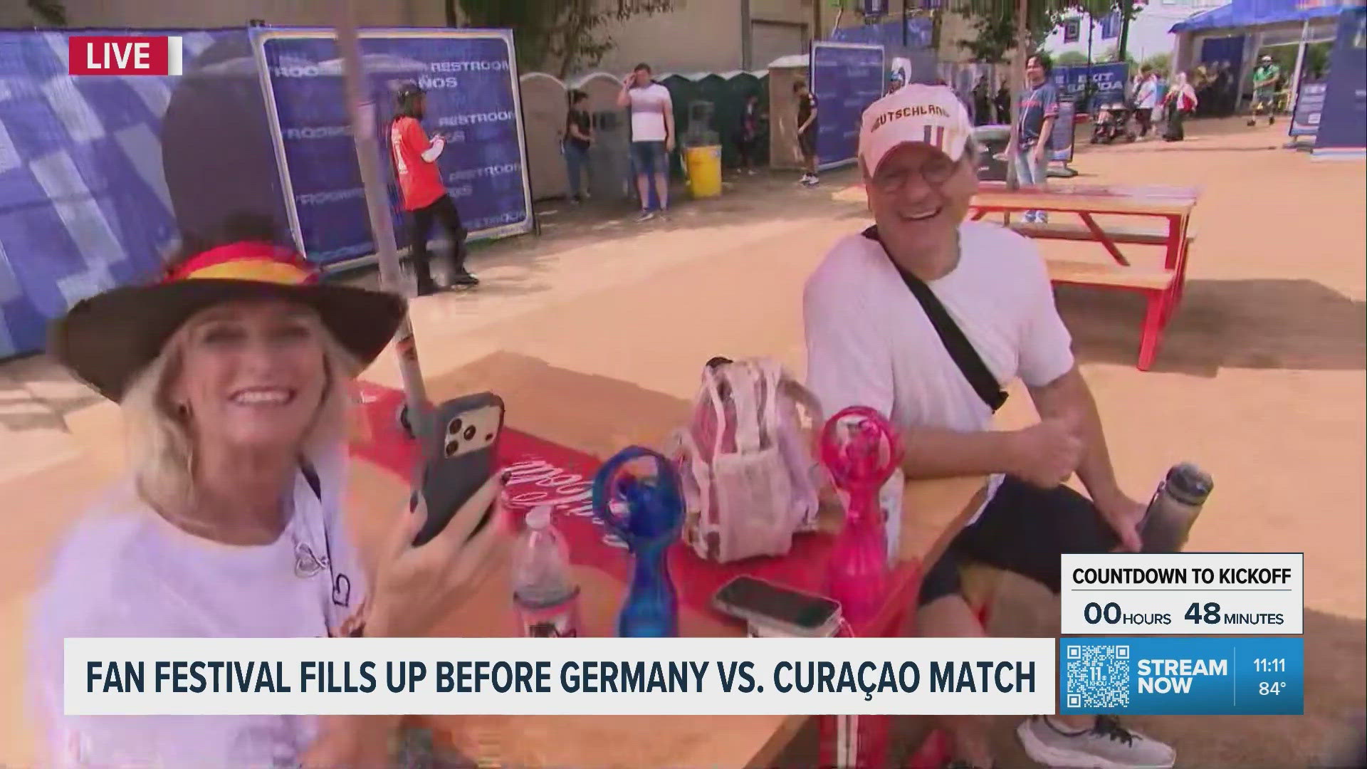 Countdown to Kickoff: Fans brave the heat at Houston's FIFA World Cup ...