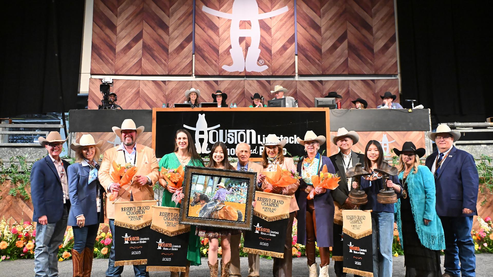 Texas student’s rodeo artwork sells for record bid at RodeoHouston ...