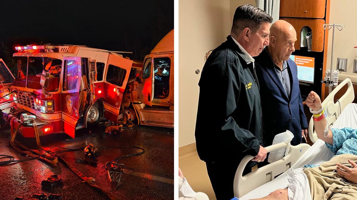 ‘Please pray for our brothers’ | Four Houston firefighters seriously ...