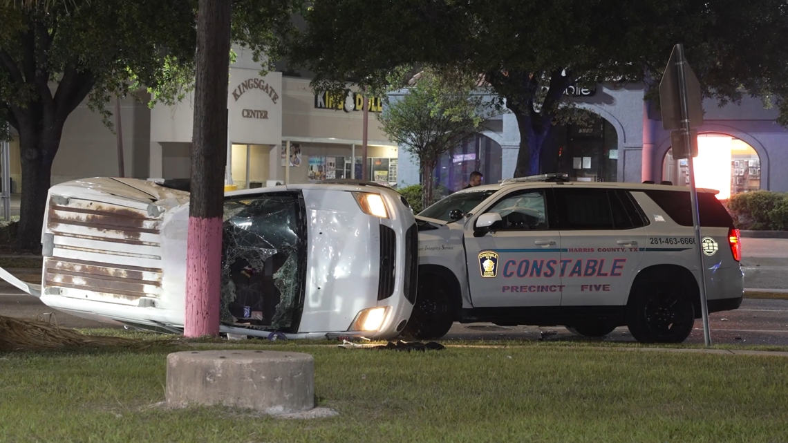 Harris County Precinct 5 deputy involved in violent crash that sent 3 ...