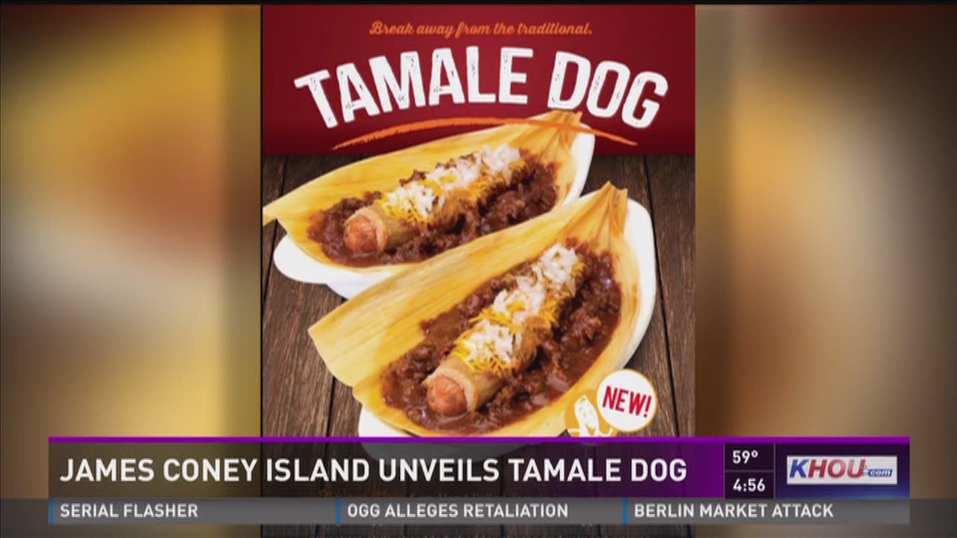 James Coney Island unveils 'tamale dog' | khou.com