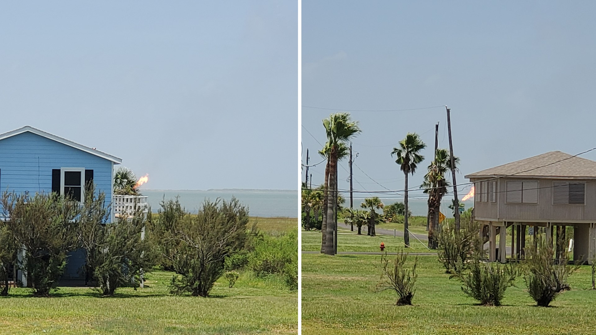 Fire at oil field in Brazoria County | khou.com