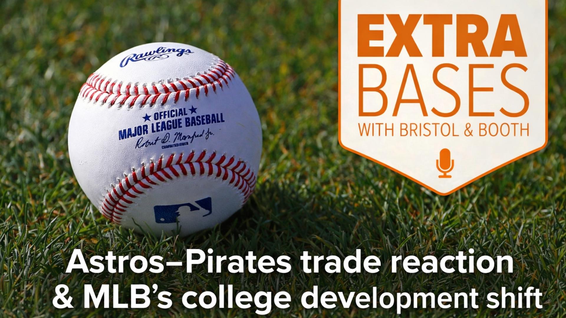Extra Bases: Astros trade reaction and MLB’s college development shift ...